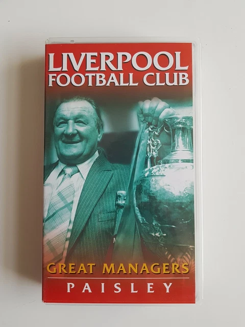 LIVERPOOL FC BOB Paisley Great Managers VHS Collectors Item Never Used ...