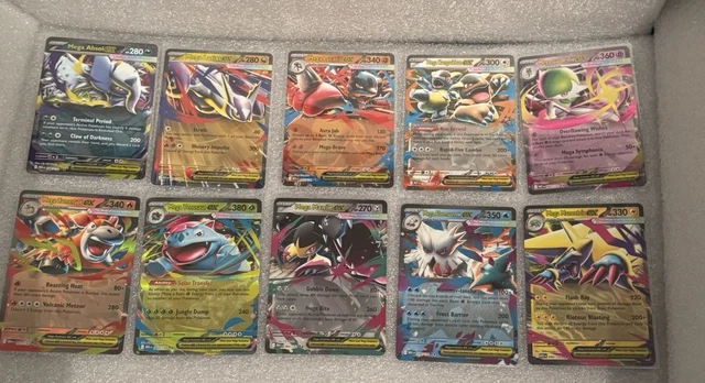 POKEMON TCG | Mega Evolution | EX Bundle X10 All NM Pack Fresh £21.50 ...
