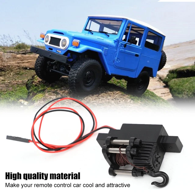 PLASTIC METAL AUTOMATIC Winch Upgrade Kits for 1/16 RC Car WPL C34 C34K ...