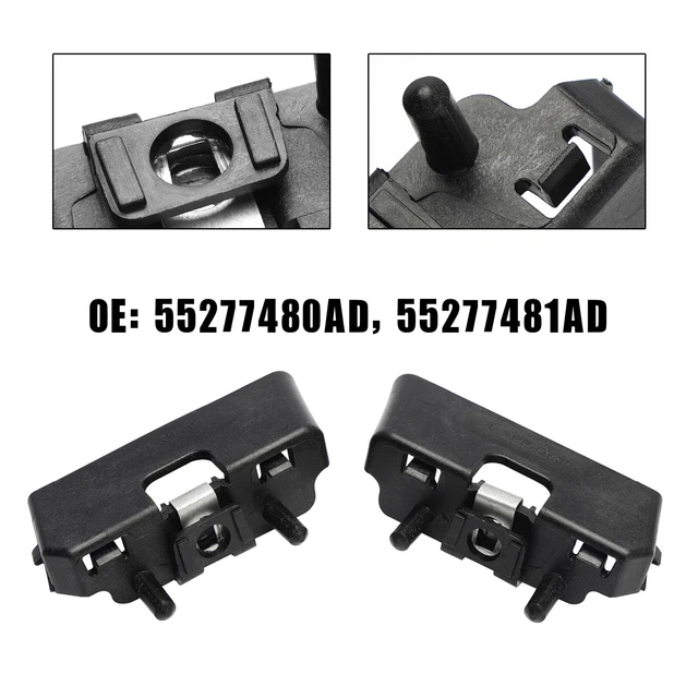 FRONT BUMPER UPPER Cover Outer Support Bracket Right & Left pour Ram ...