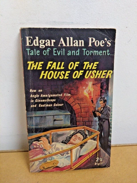 THE FALL OF the House of Usher by Edgar Allan Poe Paperback vintage ...