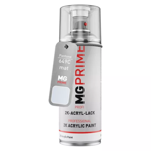 PANTONE 649C BLUE mat acrylique bombe aérosol 2C 400ml séchage rapide ...