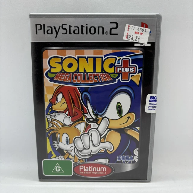 SONIC MEGA COLLECTION Plus PS2 PlayStation 2 PAL Complete With Manual ...