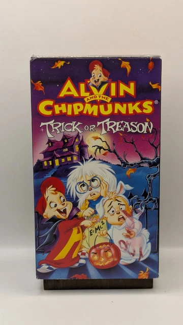ALVIN AND THE Chipmunks - Trick or Treason VHS 1997 Animated Halloween ...