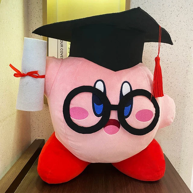 15& GRADUATION STAR Kirby doctor hat plush doll graduation gift ...