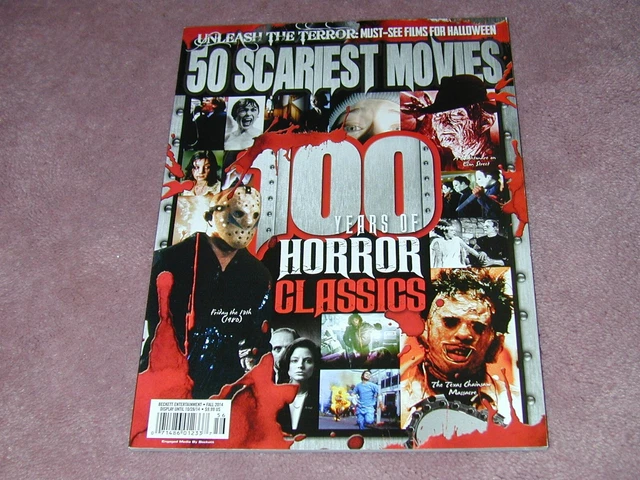 50 SCARIEST MOVIES magazine, 100 Years of Horror Classics £7.99 ...