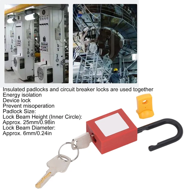CIRCUIT BREAKER LOCKOUT Device Kit Pinout Power Isolation Mini Circuit ...
