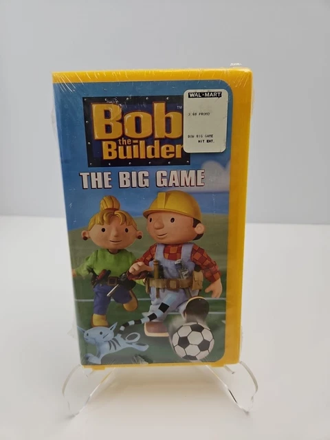 BOB THE BUILDER - The Big Game (VHS, 2002, Clam Shell Case) £16.86 ...