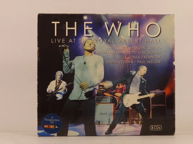 THE WHO THE WHO LIVE AT THE ROYAL ALBERT HALL(3XCD)(SLIPCOVER) (Z86) 20 ...