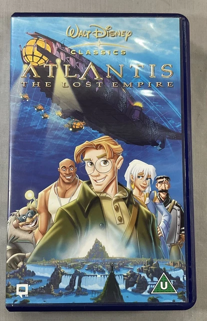 ATLANTIS THE LOST Empire, Walt Disney, PAL VHS Video Tape £3.50 ...
