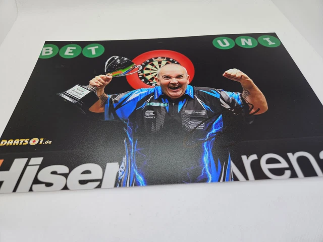 PHIL TAYLOR (DART) - Foto Firmata 20X30 Autografo (1223) EUR 59,99 ...