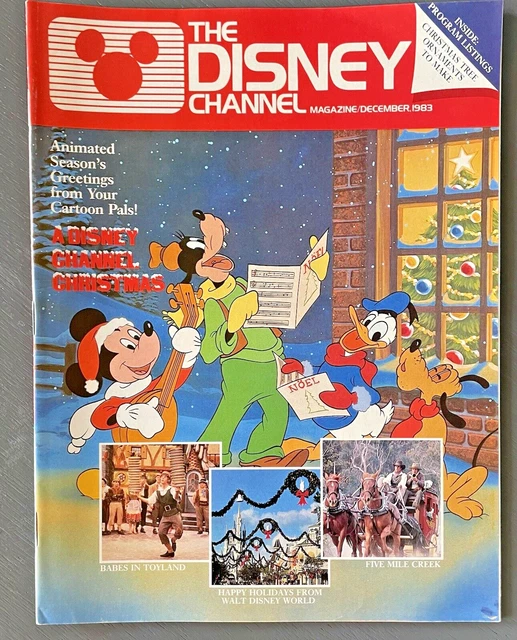 THE DISNEY CHANNEL Magazine, 1983 Dec A Disney Channel Christmas £14.30 ...