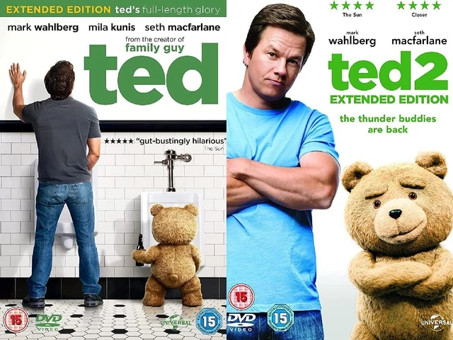 TED & TED 2 édition étendue DVD comédie Seth MacFarlane Mark Wahlberg ...