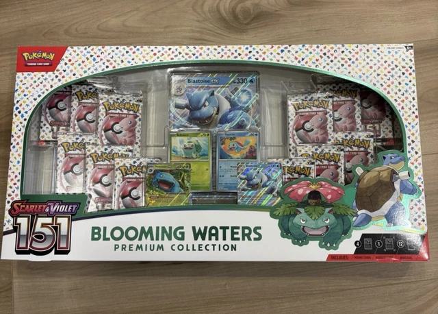 POKEMON SCARLET & Violet 151 Blooming Waters Premium Collection $189.99 ...