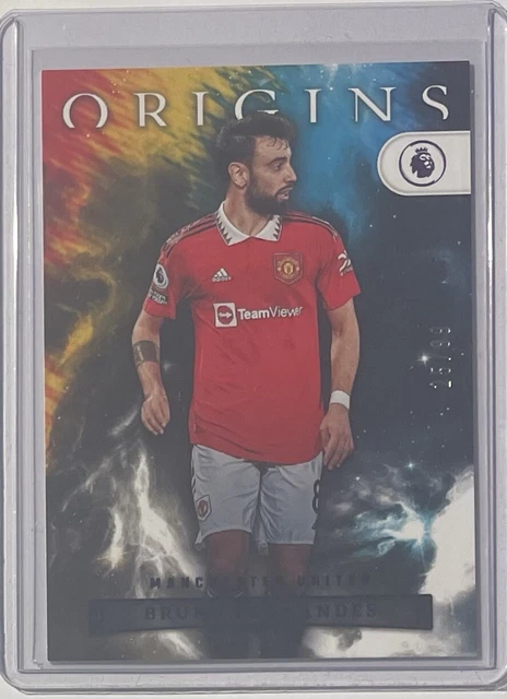 2022-23 PANINI CHRONICLES Origins Premier League Soccer BRUNO FERNANDES 25/99 EUR 0,61 - PicClick IT