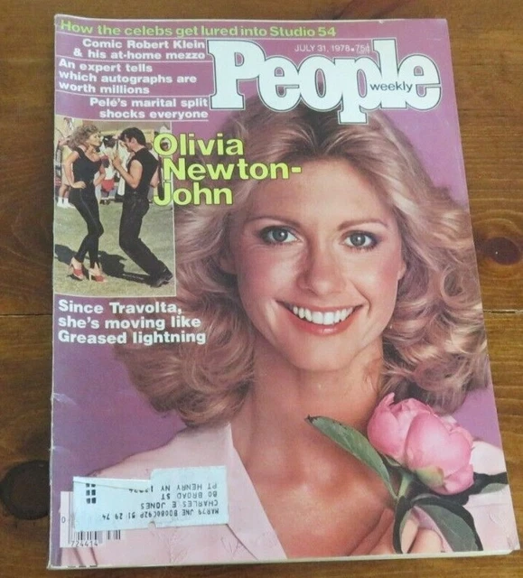 PEOPLE JULY 31, 1978 OLIVIA NEWTON-JOHN Farrah Fawcett LYNDA CARTER $19 ...