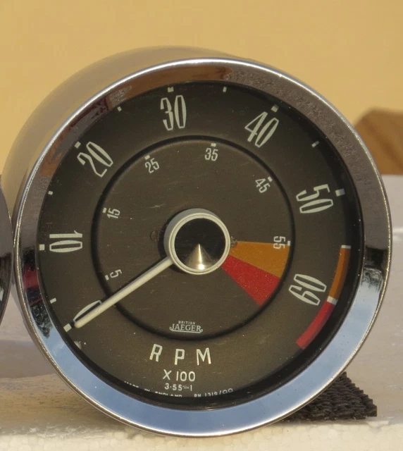 TRIUMPH SPITFIRE MK1 Jaeger Tachometer RPM Gauge RN 1319/00 EUR 250,00 ...