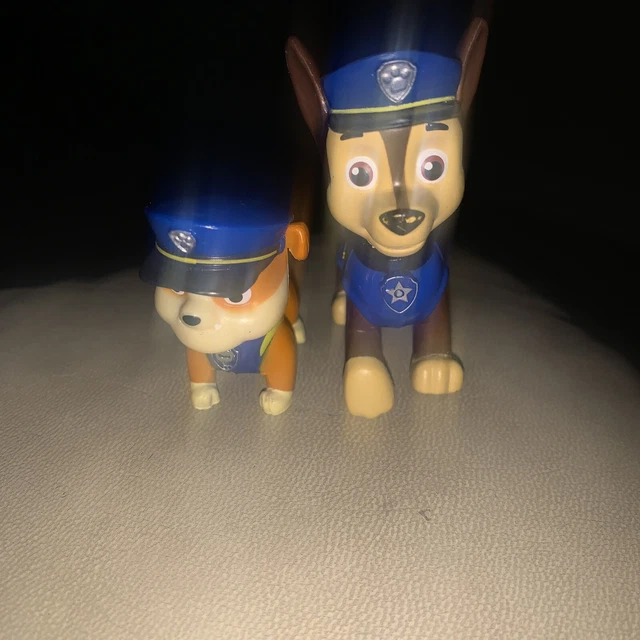PAW PATROL ULTIMATE Rescue Police Chase & Police Action Rubble 2 Mini ...