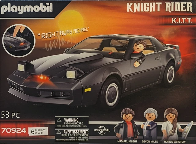 PLAYMOBIL KNIGHT RIDER Knight Rider Kitt Kngiht 2000 70924 £101.87 ...