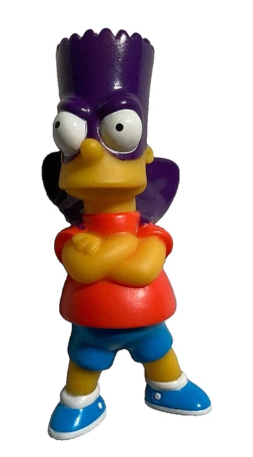 VINTAGE 2000 BURGER King Bart Simpson Bartman The Simpsons Toy Figure ... VINTAGE 2000 BURGER King Bart Simpson Bartman The Simpsons Toy Figure ...