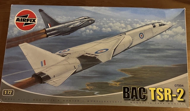 AIRFIX BAC TSR-2 1:72 Scale Model Kit 07004 £50.00 - PicClick UK