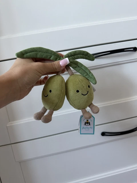 JELLYCAT AMUSEABLE GREEN Olives Olive BNWT Jelly Cat £40.00 - PicClick UK