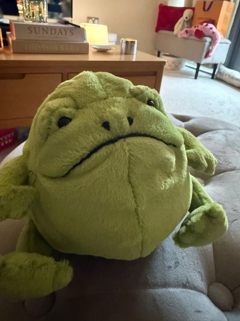 JELLYCAT RICKY RAIN frog £47.50 - PicClick UK