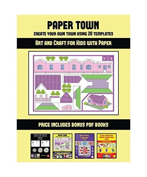 ART AND CRAFT for Kids with Paper (Paper Town - Create Your Own Town ...