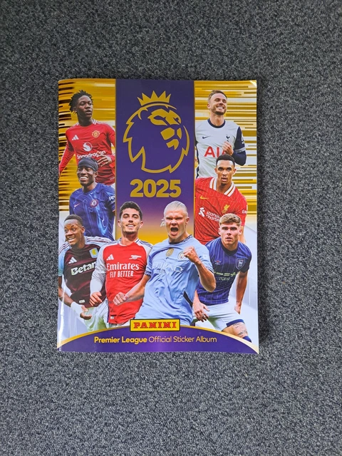 PANINI PREMIER LEAGUE 2025 Official Stickers Collection Album-COMPLETE £0.99 - PicClick UK
