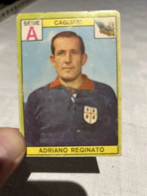 FIGURINA CALCIATORI PANINI 1968/69 - Non Attacata - Adriano Reginato ...