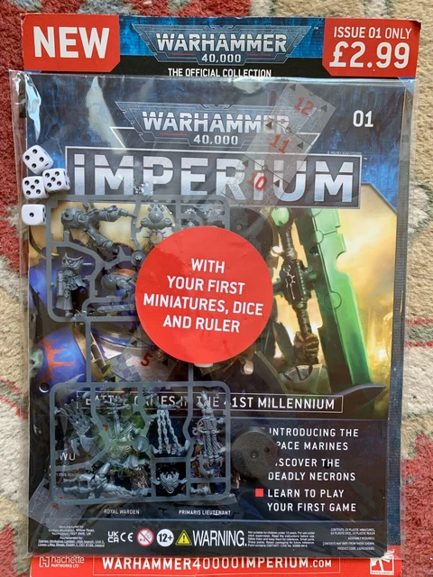 WARHAMMER 40K IMPERIUM Magazine #01 - Necrons Royal Warden & Primaris ...