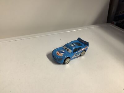 DISNEY PIXAR CARS lightning mcqueen 95 blue dinoco die-cast toy car 1/ ...