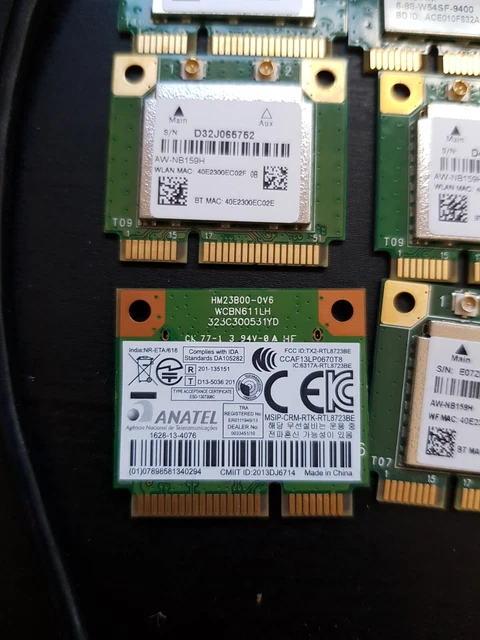 CARTE WIFI MINI pcie realtek rtl8723be pour PC portable EUR 5,00 ...