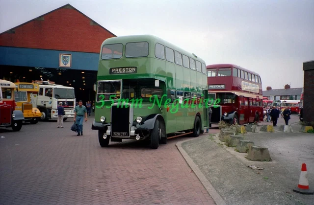 FISHWICK LEYLAND PRESTON LEYLAND PD3 BUS 5 DEEPDALE 35mm NEGATIVE ...