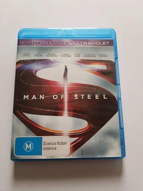 MAN OF STEEL | Blu-ray + DVD + UV (Blu-ray, 2013) $8.99 - PicClick AU