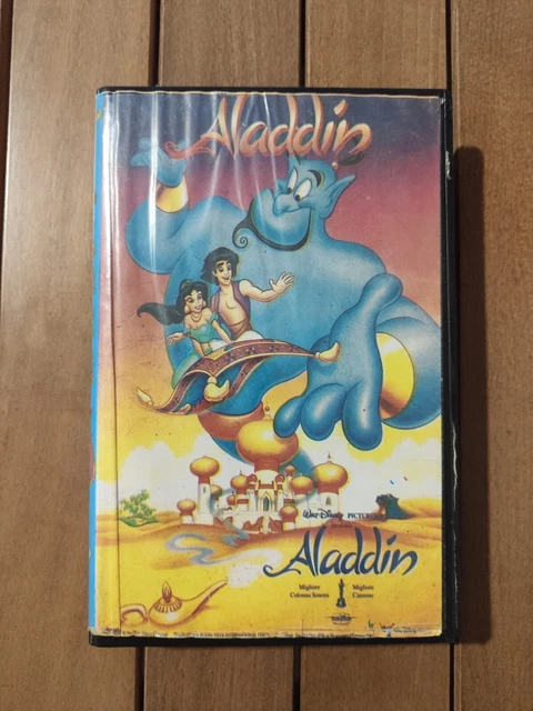 ALADDIN VERSIONE BOOTLEG Pirata Tarocca - Vhs Walt Disney *Rarissima ...