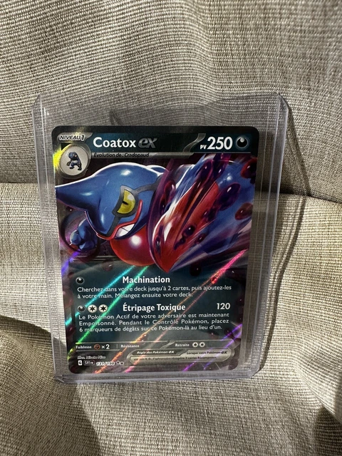 CARTE POKÉMON COATOX Ex 131/198 Ecarlate et Violet EV01 FR EUR 3,00 - PicClick FR