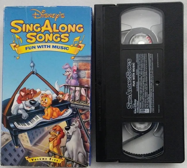 DISNEY'S SING ALONG Songs: Fun With Music [VHS] $11.67 - PicClick CA