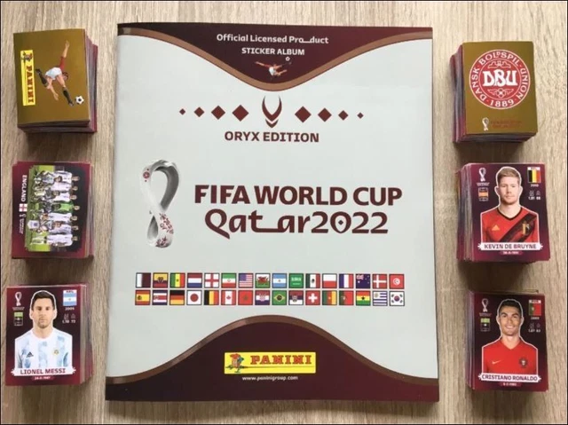 PANINI FIFA 2022 WORLD CUP QATAR ORYX SWISS WHOLE FULL SET + Album 670 Stickers £304.35 ...