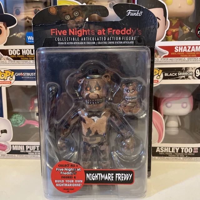 FIVE NIGHTS AT freddys nightmare freddy action figure funko ufficiale 5 ...