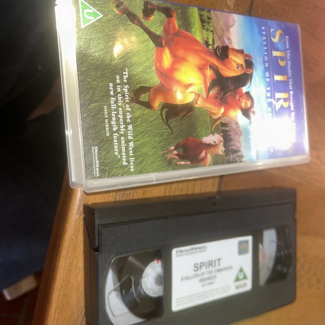 SPIRIT - STALLION Of The Cimarron (VHS, 2005) £0.99 - PicClick UK