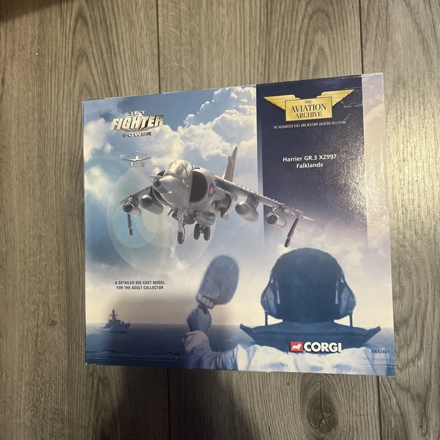 CORGI HARRIER FALKLANDS Aviation Archive AA32401 GR.3 XZ997 £34.00 ...