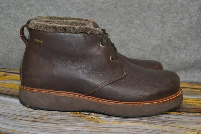 SAMUEL HUBBARD BOOTS Mens 10.5 Brown Gore-Tex Winter's Day Shearling ...
