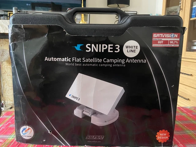 SELFSAT SNIPE 3 R Fully Auto With Twin LNB With Remote Caravan Satellite Dish £750.00 - PicClick UK