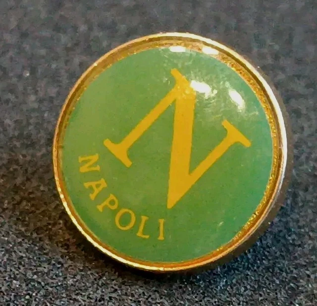 SPILLA PINS DISTINTIVO Stemma Simbolo Badge Logo Crest Club Ssc Napoli ...