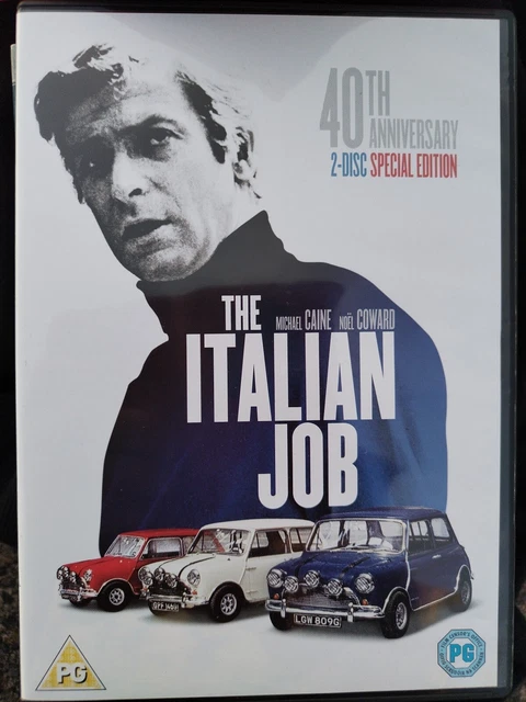 THE ITALIAN JOB 40th Anniversary 2-disc Special Ed DVD / Michael Caine ...