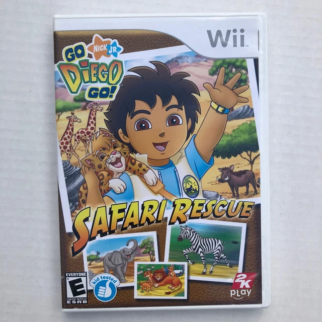 NICK JR. GO, Diego, Go African Safari Rescue (Nintendo Wii, 2008) EUR 4 ...