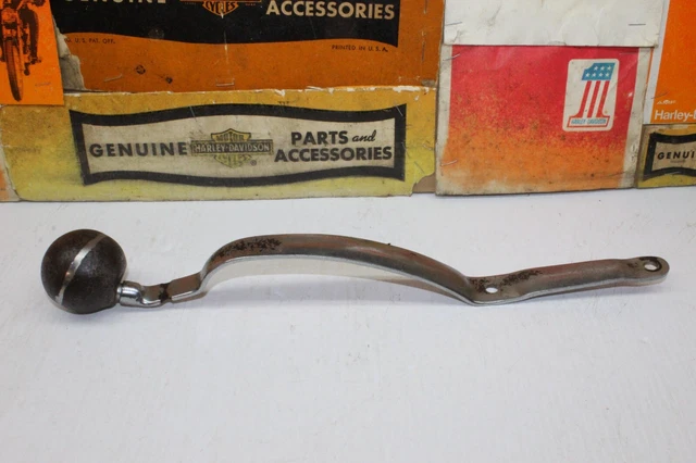 HARLEY-DAVIDSON KNUCKLEHEAD FLATHEAD Panhead Gas Tank Hand Shift Lever ...