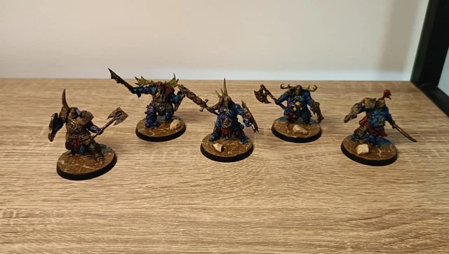 5X PUTRID BLIGHTKINGS / Maggotkin of Nurgle / Warhammer AoS / Very Well ...