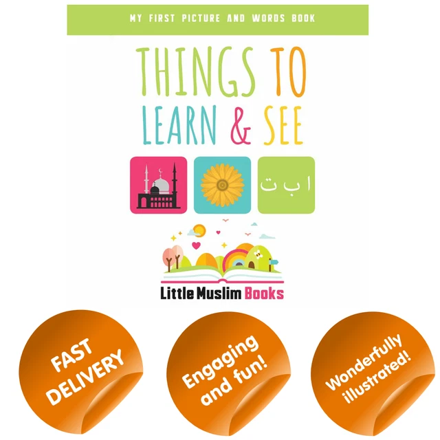MY FIRST PICTURE and Word Book: Things to Learn and See - Islamic ...